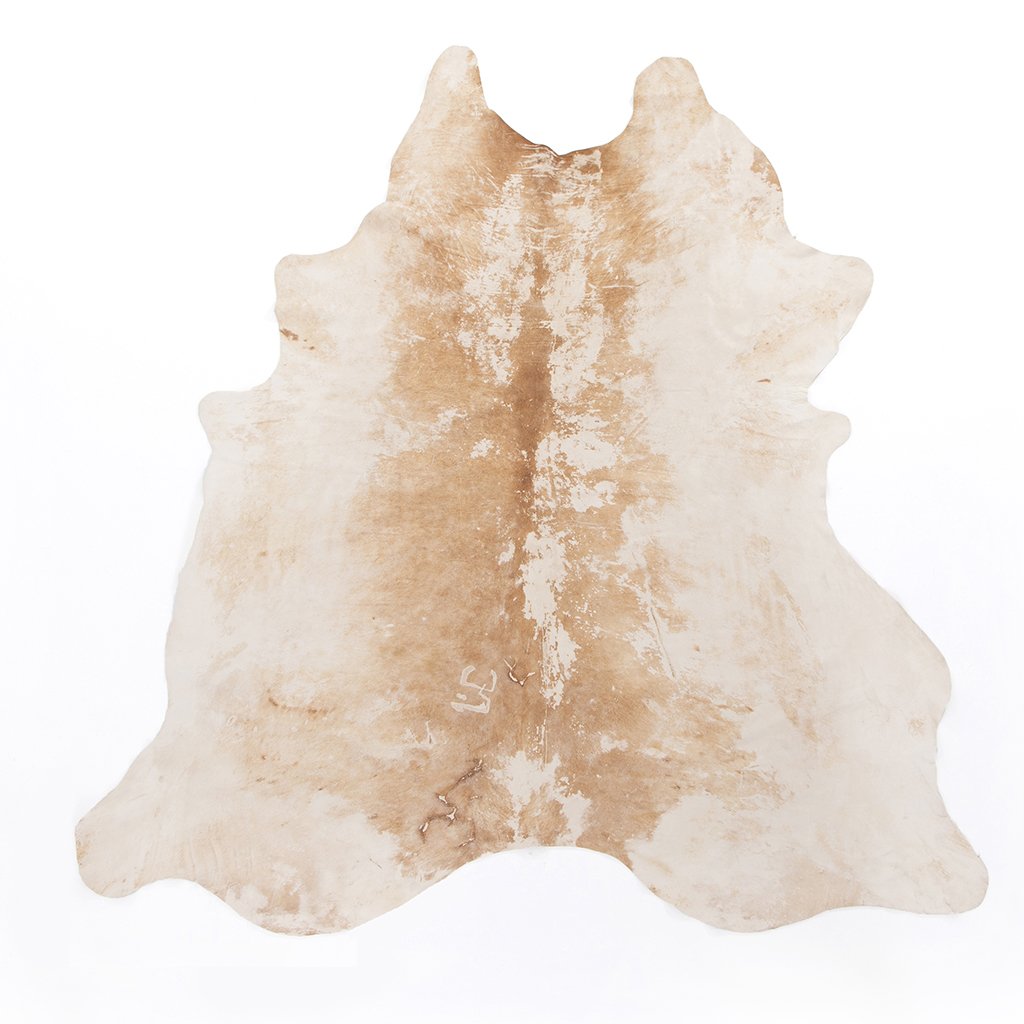 brown cowhide