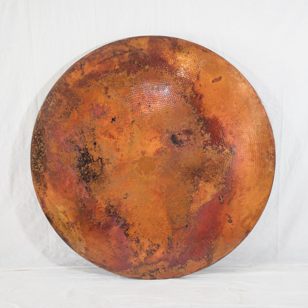 Hammered Copper Tabletops - All Shapes & Sizes – Artesanos Design ...