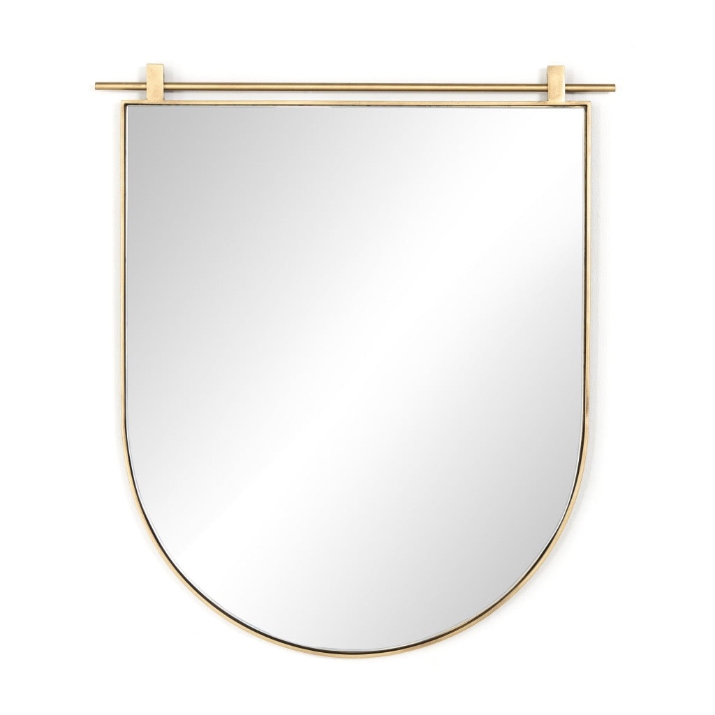Four Hands Chico Small Arch Mirror - Antique Brass – Artesanos Design ...
