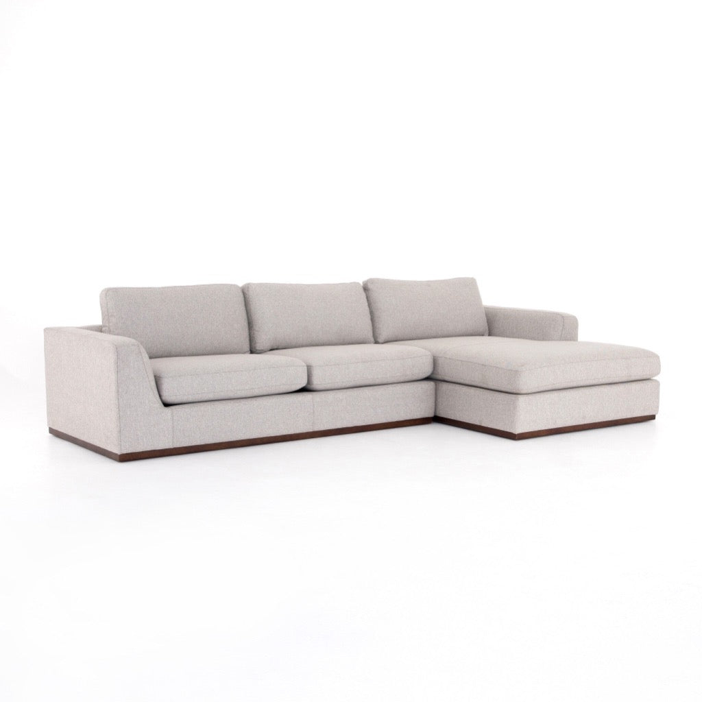 Four Hands Colt 2-Piece Sectional - Aldred Silver – Artesanos Design ...