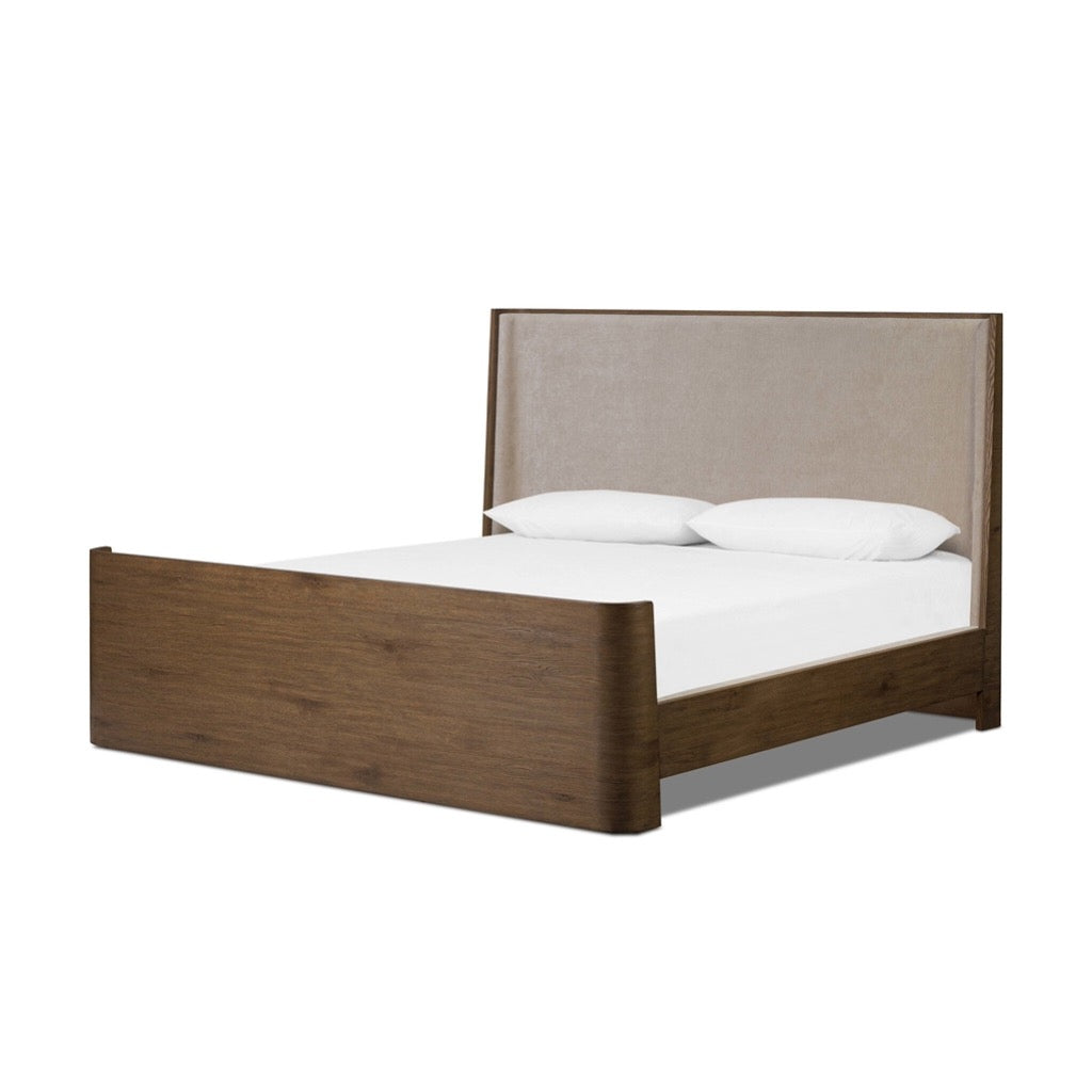 Four Hands Denali Bed - Blamont Cream – Artesanos Design Collection