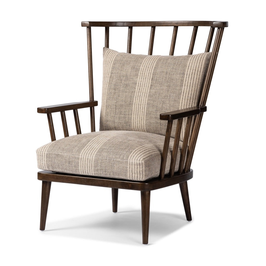 Four Hands Graham Chair - Manchester Flint – Artesanos Design Collection