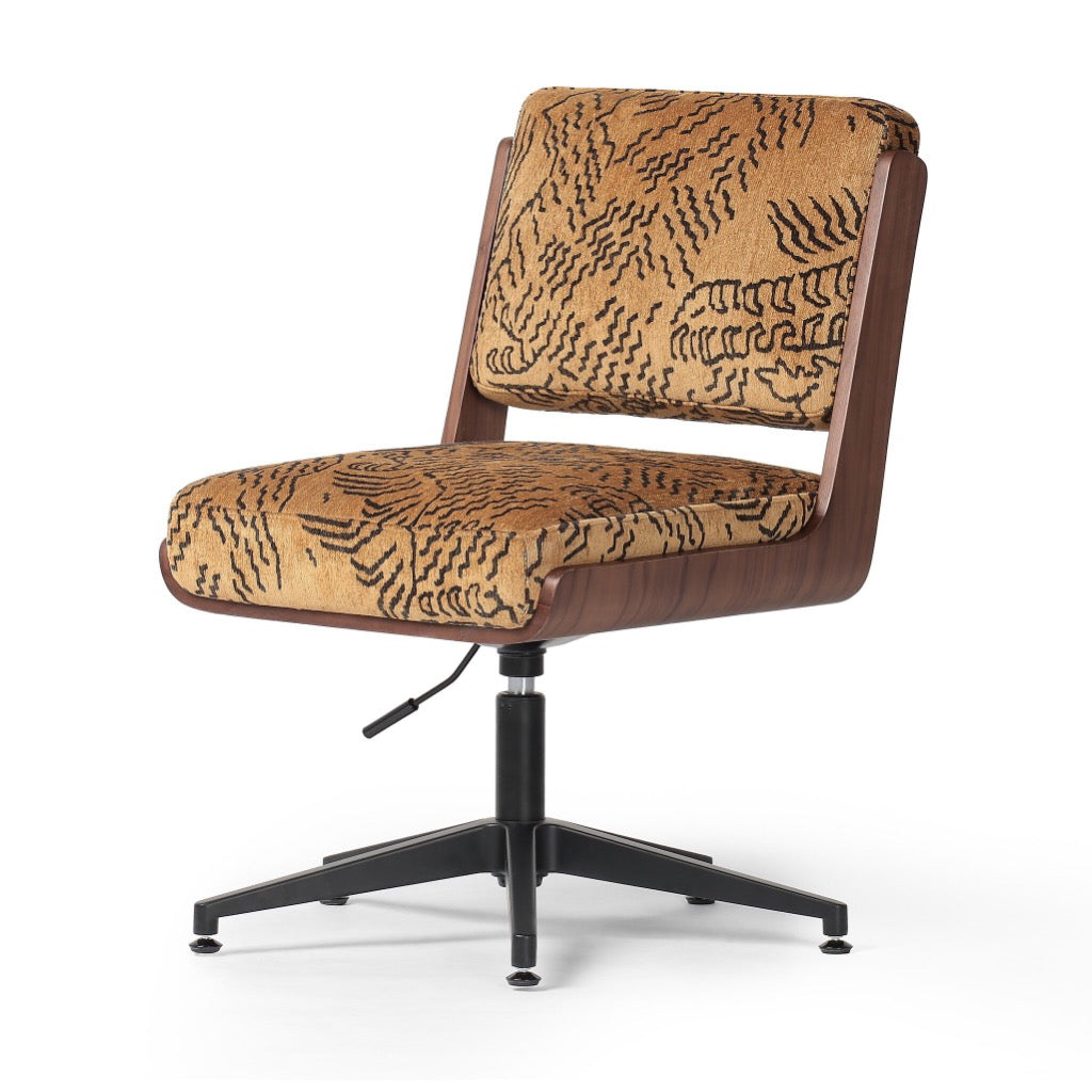 Four Hands Landon Armless Desk Chair - Balkan Ochre – Artesanos Design ...