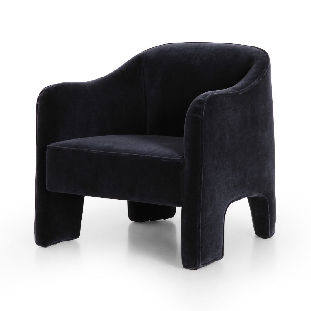 Four Hands Sully Chair - Monte Navy – Artesanos Design Collection