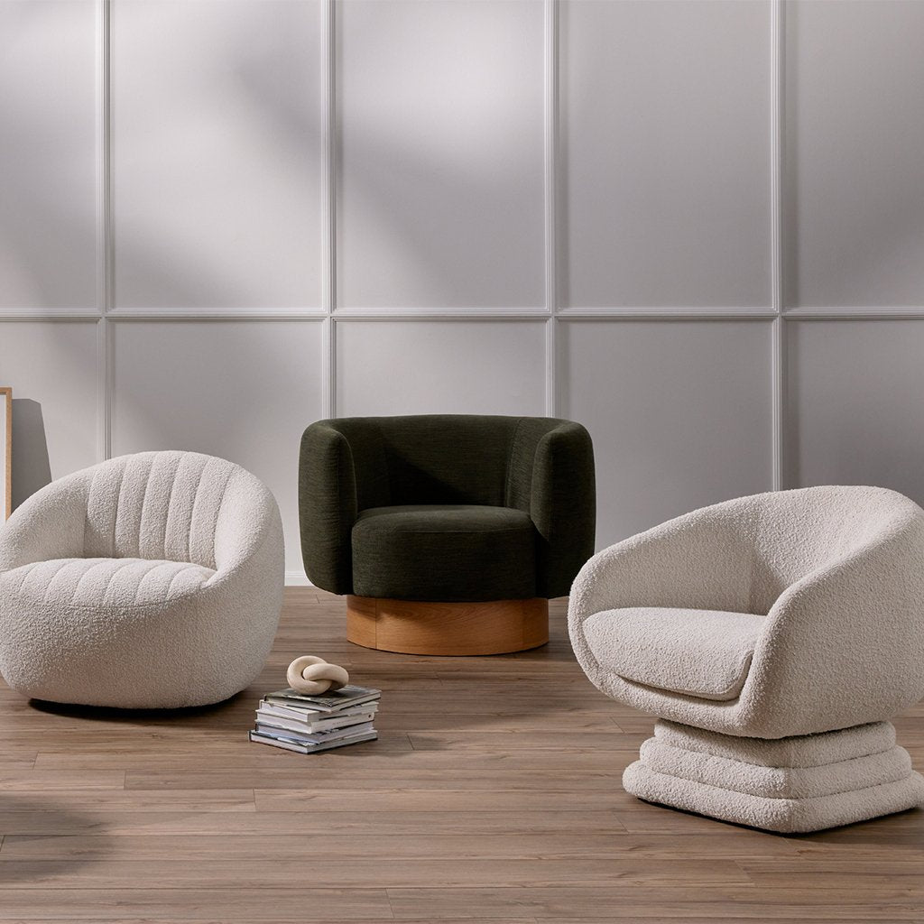 Calista Swivel Chair - Atlantis Moss | Four Hands – Artesanos Design ...