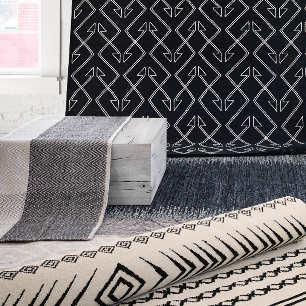 Color Block Chevron Rug | Four Hands – Artesanos Design Collection