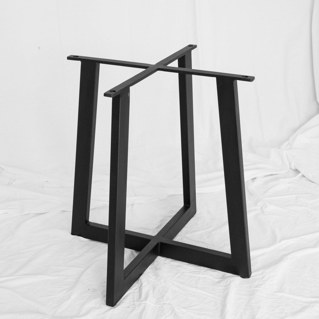 Graysill Iron Dining Table Base - Black | Artesanos Design Collection