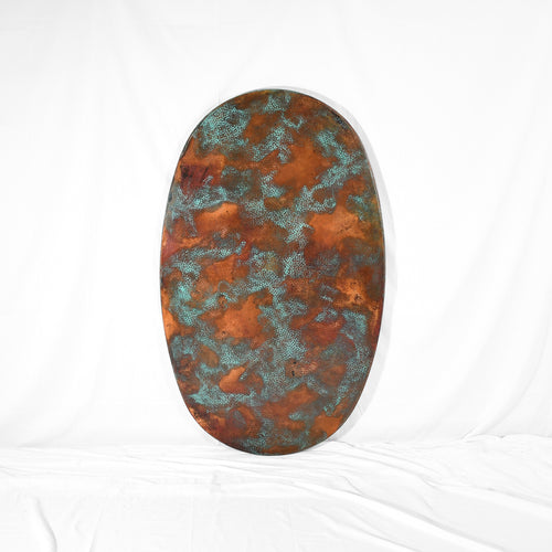 Hammered Copper Tabletops - All Shapes & Sizes – Artesanos Design ...