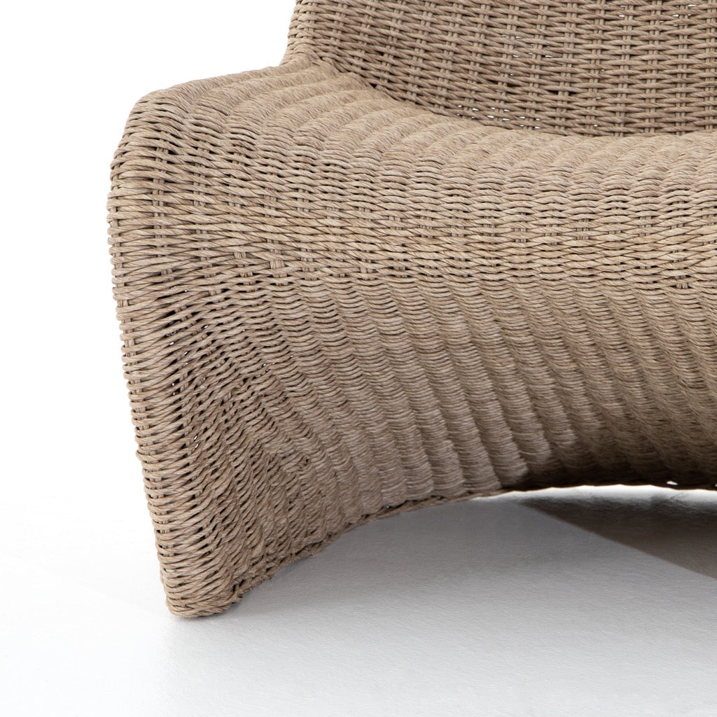 Portia Outdoor Occasional Chair - Vintage White | Four Hands ...