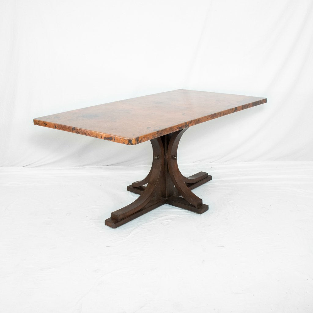 Rectangle Pedestal Dining Table